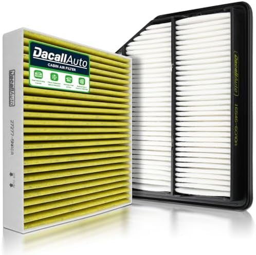 Engine & Cabin Air Filter Combo Set for Nissan Altima (2.5L Only) 2019 ...