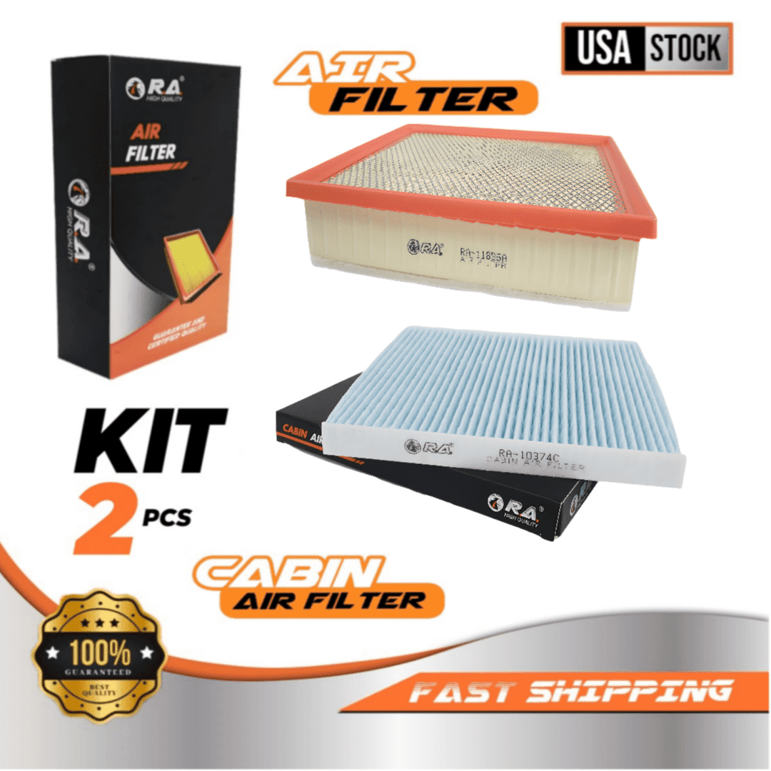 Engine & Cabin Air Filter Set for Toyota Tacoma 2016-2023 V6 3.5L SR5 ...