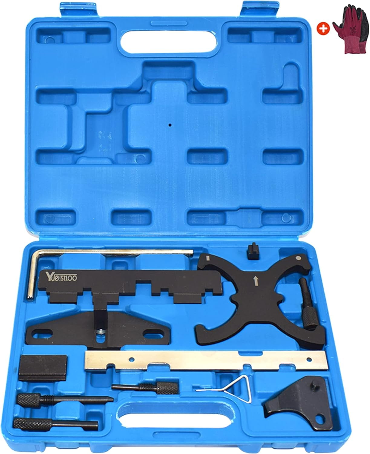 Engine Camshaft Timing Tool Kit, Flywheel Locking Tool Compatible with ...