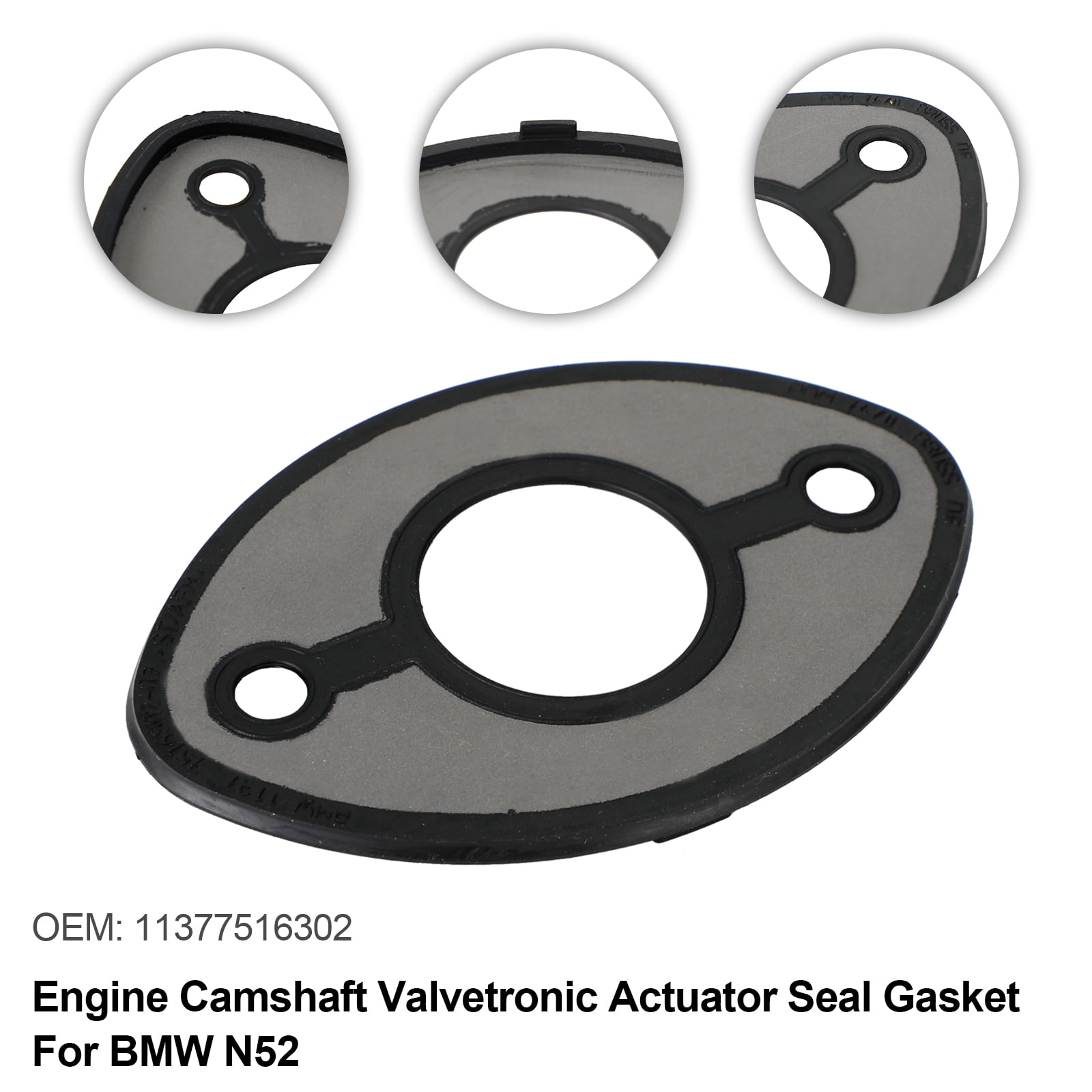Engine Camshaft Valvetronic Actuator Seal Gasket For BMW N52 ...
