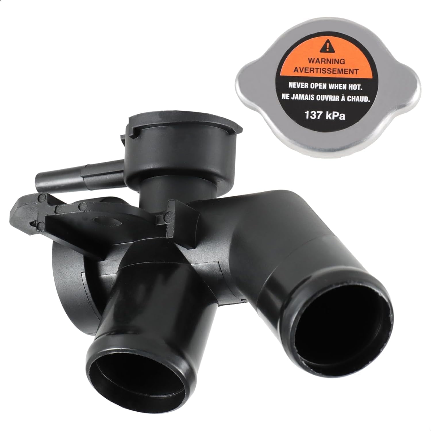 Engine Coolant Filler Neck Pipe-Sub Radiator Filler Pipe with Radiator ...