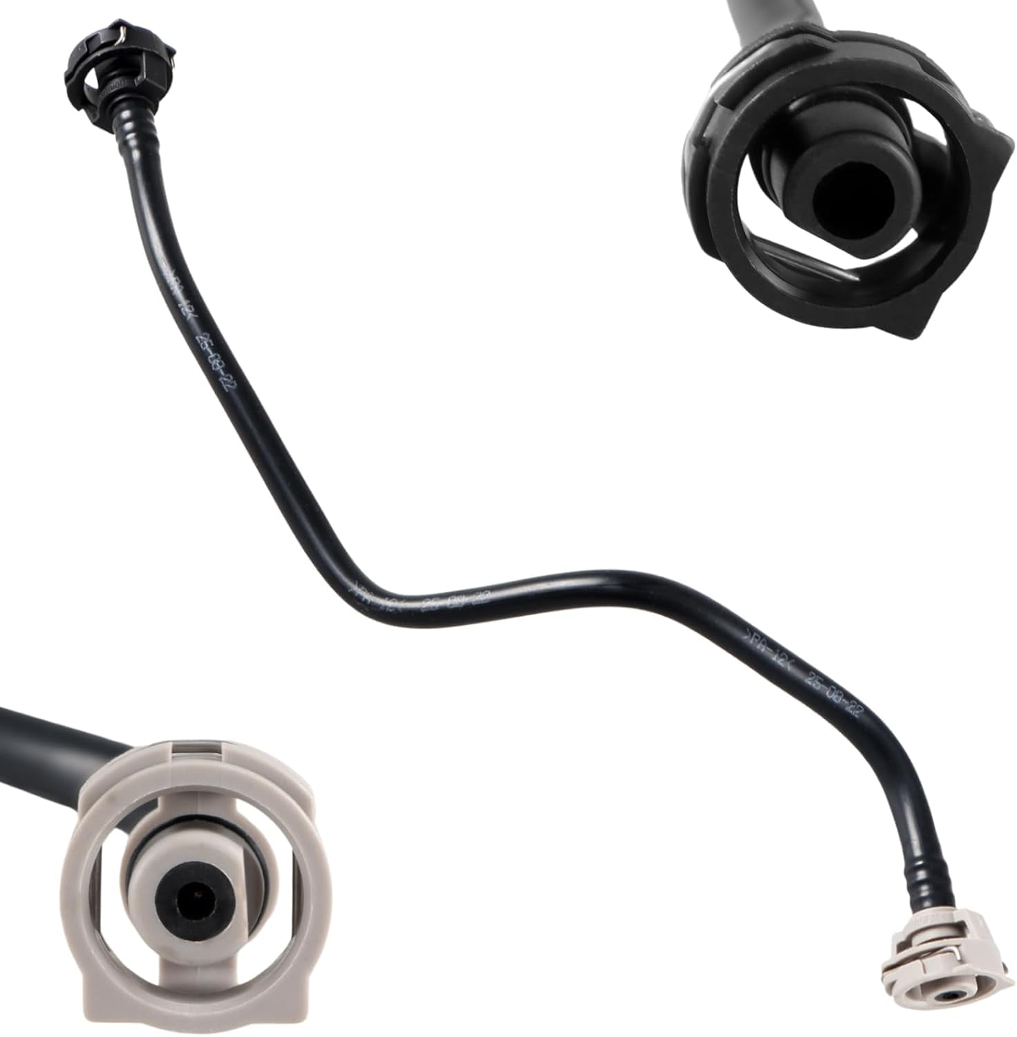 Engine Coolant Overflow Hose Reservoir Pipe Vent Tube Fit for Audi A6 ...