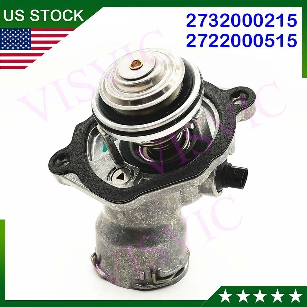 Engine Coolant Thermostat Fits 07-15 Mercedes-Benz GL450 G550 E550 S550 ...