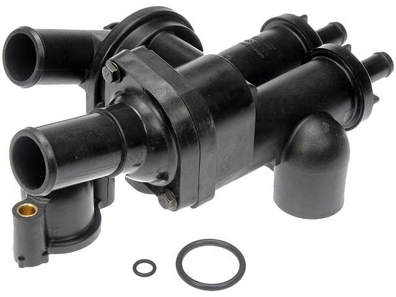 Engine Coolant Thermostat Housing Assembly - Compatible with 2009 - 2020 Dodge Journey 2.4L 4 ...