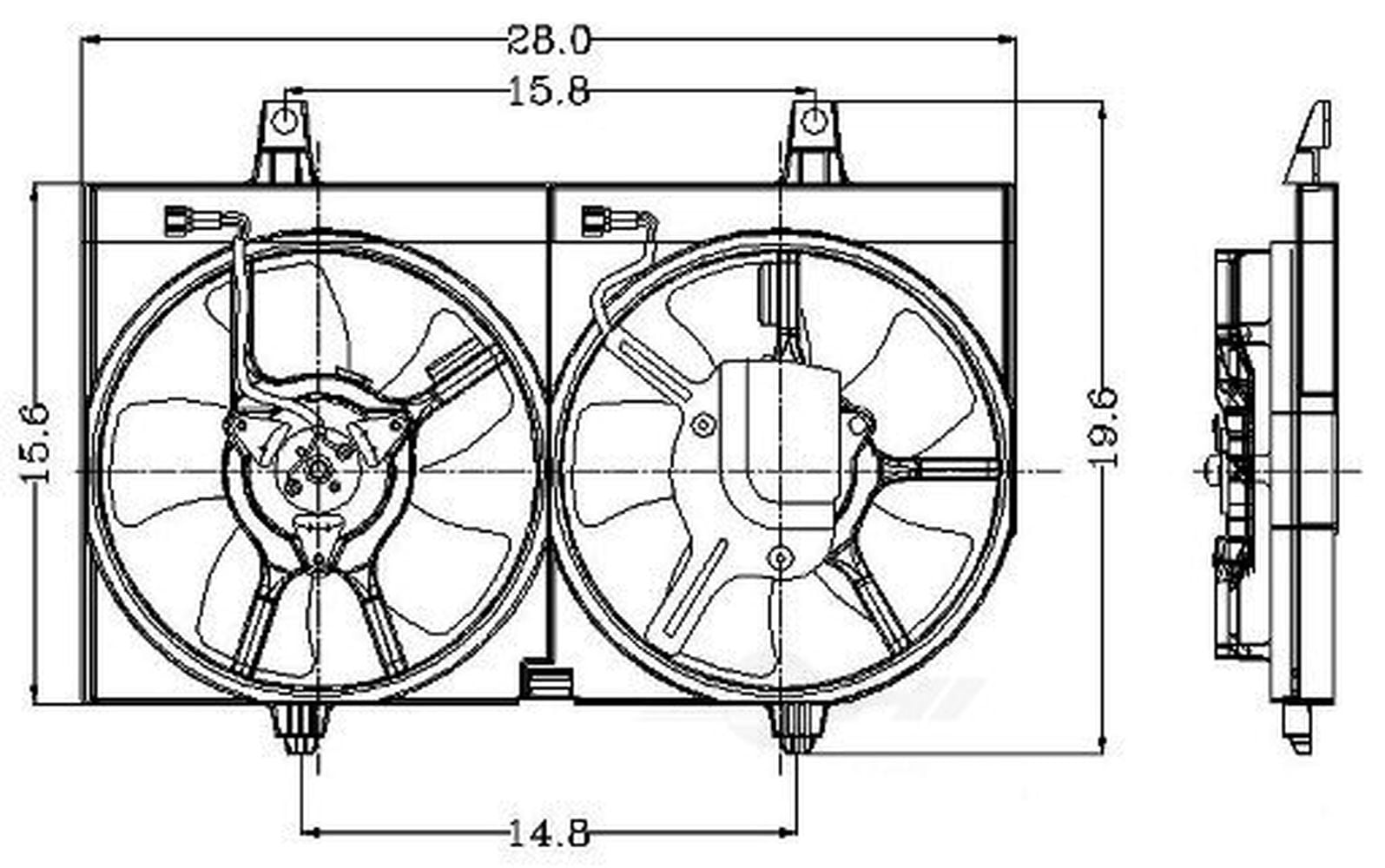 Engine Cooling Fan Assembly - Walmart.com