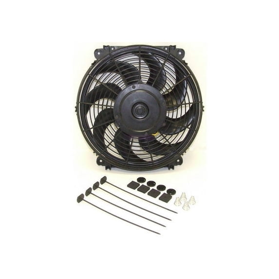 Engine Cooling Fan - Compatible with 2000 - 2006 Lincoln LS 2001 2002 ...