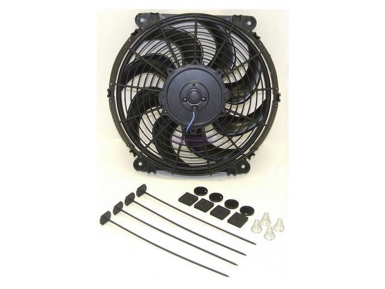 Engine Cooling Fan - Compatible with 2004 - 2015 BMW X3 3.0L 6-Cylinder ...
