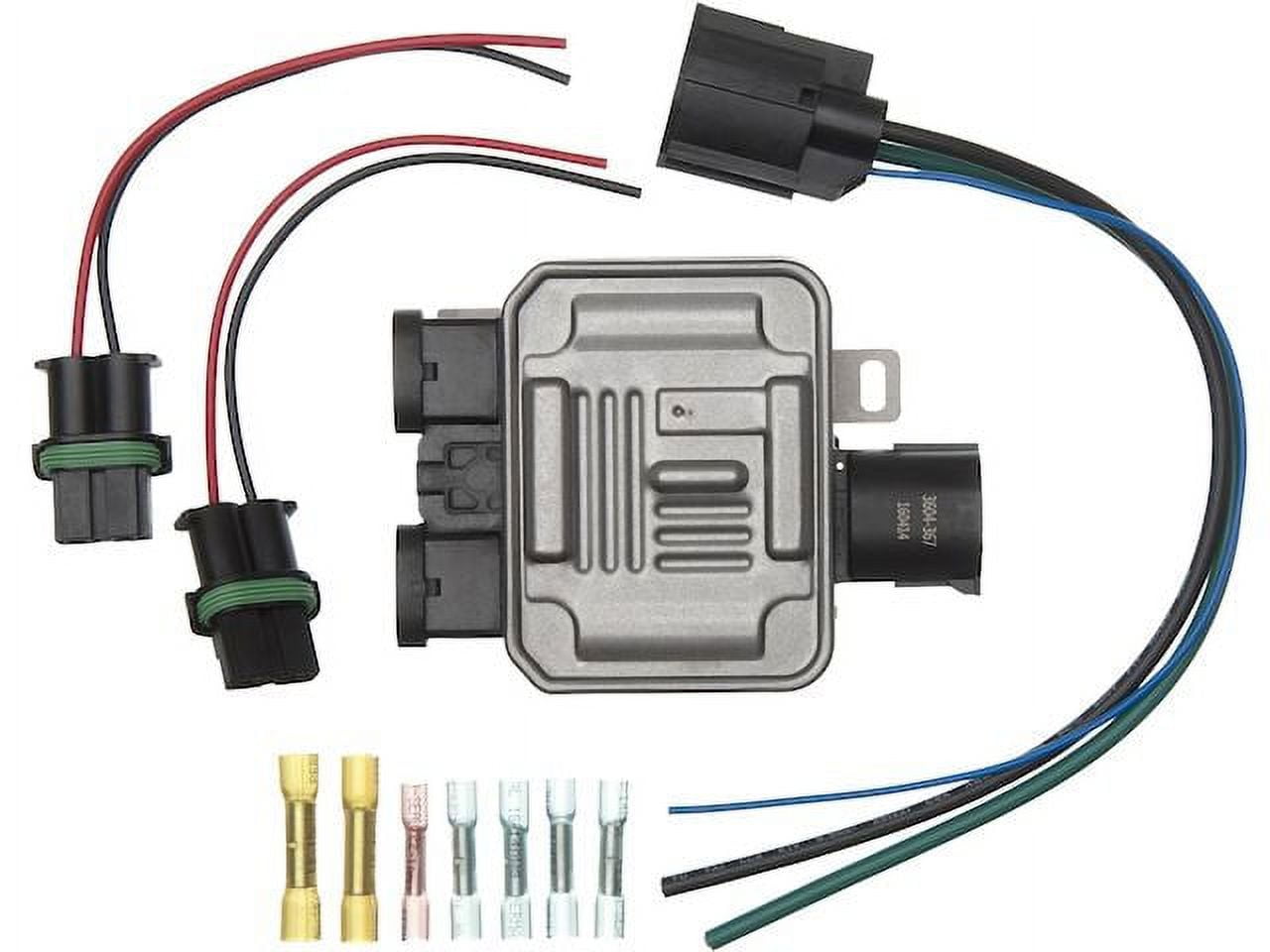 Engine Cooling Fan Module - Compatible with 2008 - 2012 Land Rover LR2 ...