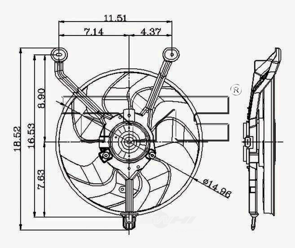 Engine Cooling Fan Pulley Fits 1995 Cadillac Eldorado - Walmart.com