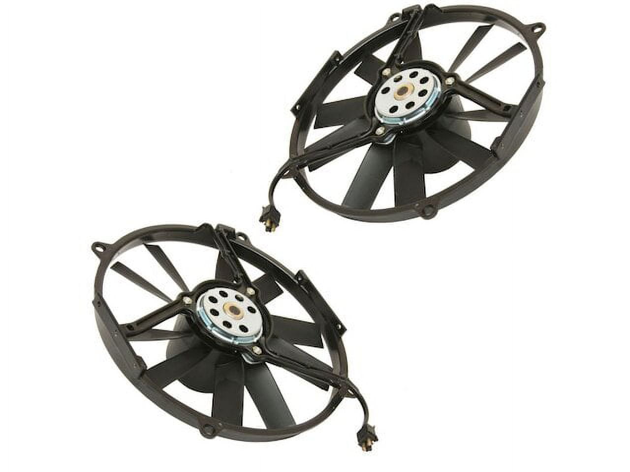 Engine Cooling Fan Set 2 Piece Set - Compatible with 1990 - 1993 ...