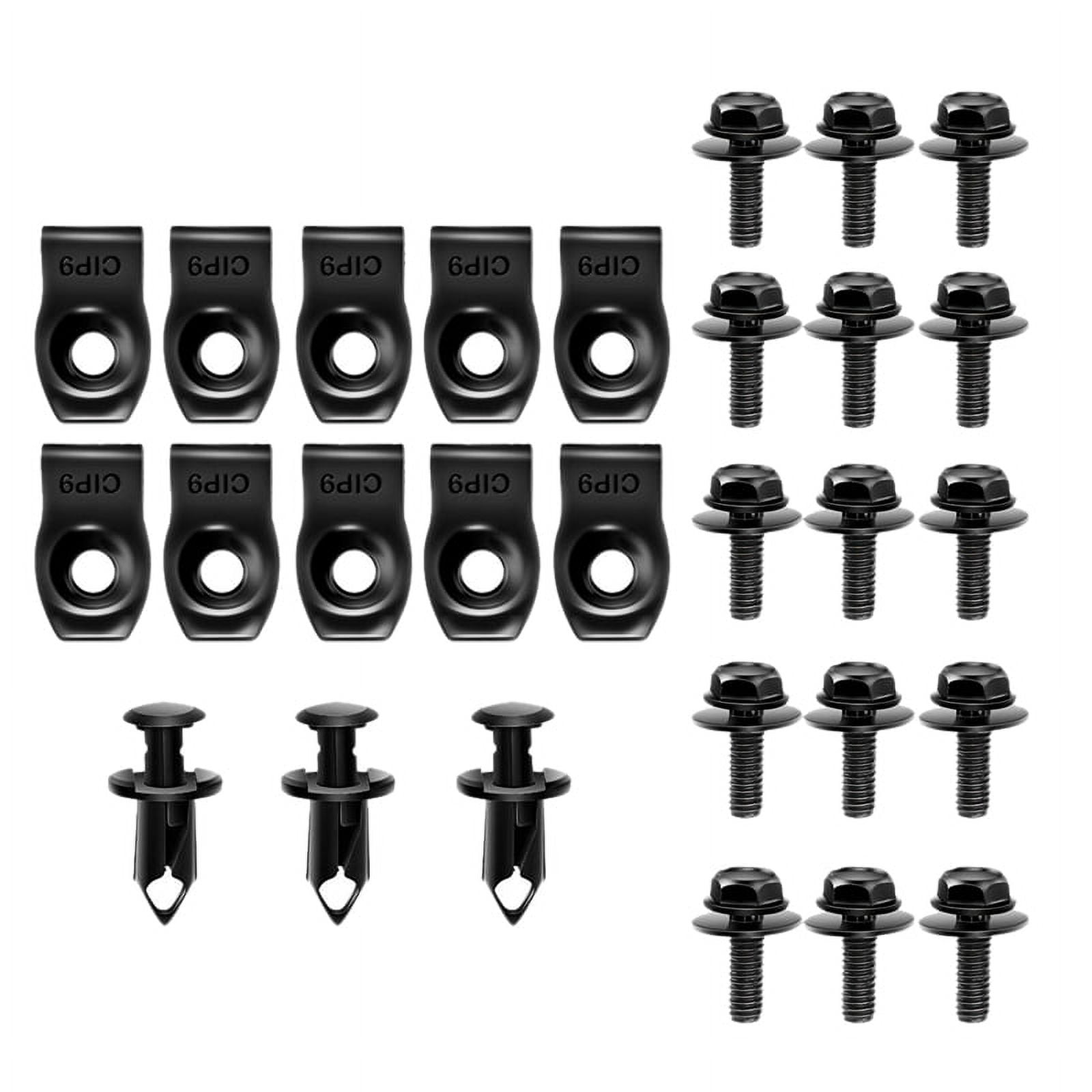 Engine Under Cover Splash Shield Guard Body Bolts Bumper Fender Liner ...
