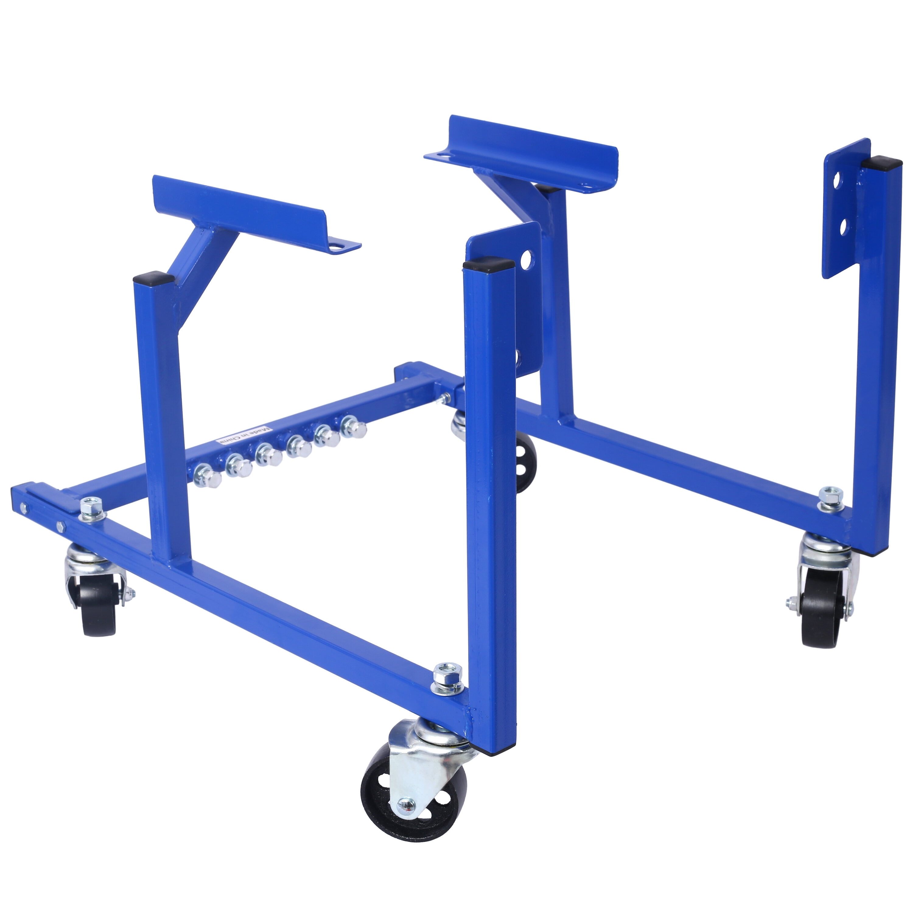 Engine Cradle with Wheels Powder Coat 3in Heavy Duty Steel Construction ...