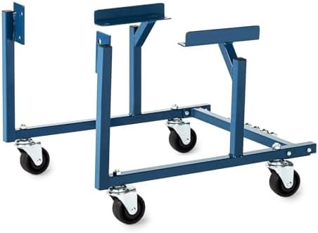 Engine Cradle with Wheels 1000lbs Capacity Rolling Engine Stand for ...