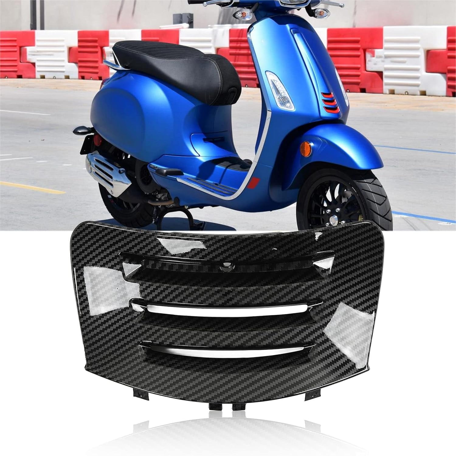 Engine Cylinder Head Protector, Carbon Motorcycle Gloss Carbon Fiber ...