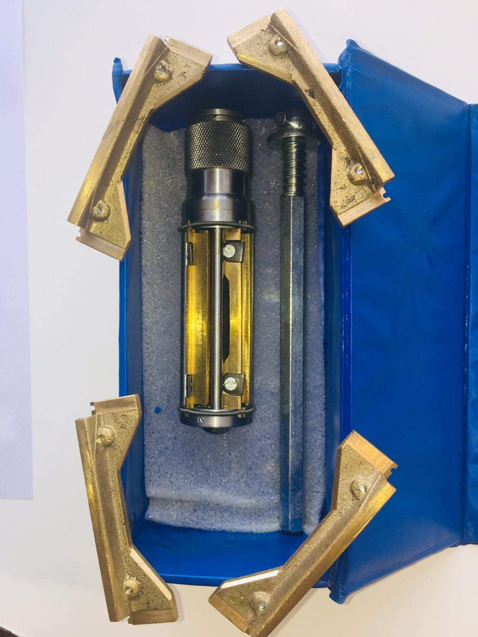 Engine Cylinder Hone Kit 34mm to 60mm Honing Machine + 16 Honing Stones ...