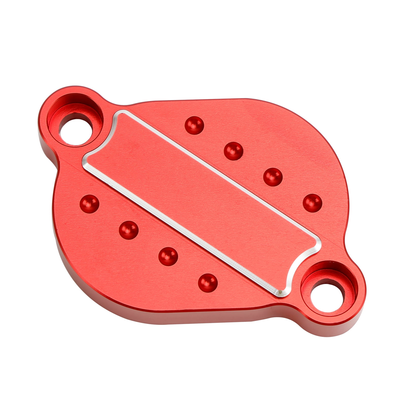 Engine Cylinder Tappet Valve Covers Cap Red For Honda Ct125 Cub Hunter ...