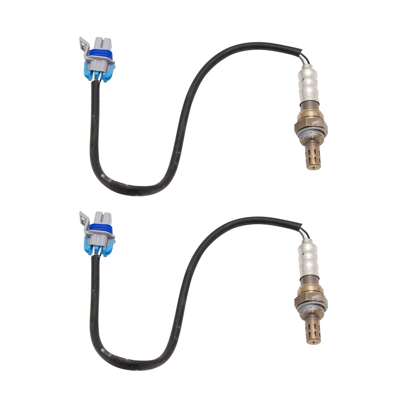 Engine Exhaust O2 02 Oxygen Sensor Direct Fit Downstream Pair for GM ...