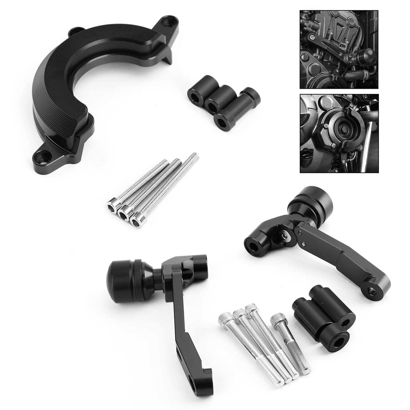 Engine Frame Sliders Crash Protectors Kit for Honda CB650R 2019-2021 ...