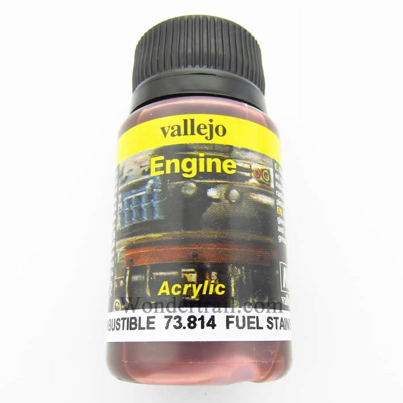 Engine Fuel Stains 40ml Bottle Acrylic Weathering Effects Vallejo ...
