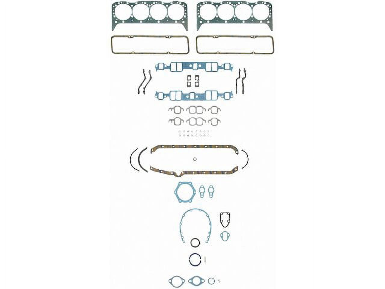 Engine Gasket Set - Compatible with 1957 - 1979 Chevy Corvette 1958 ...