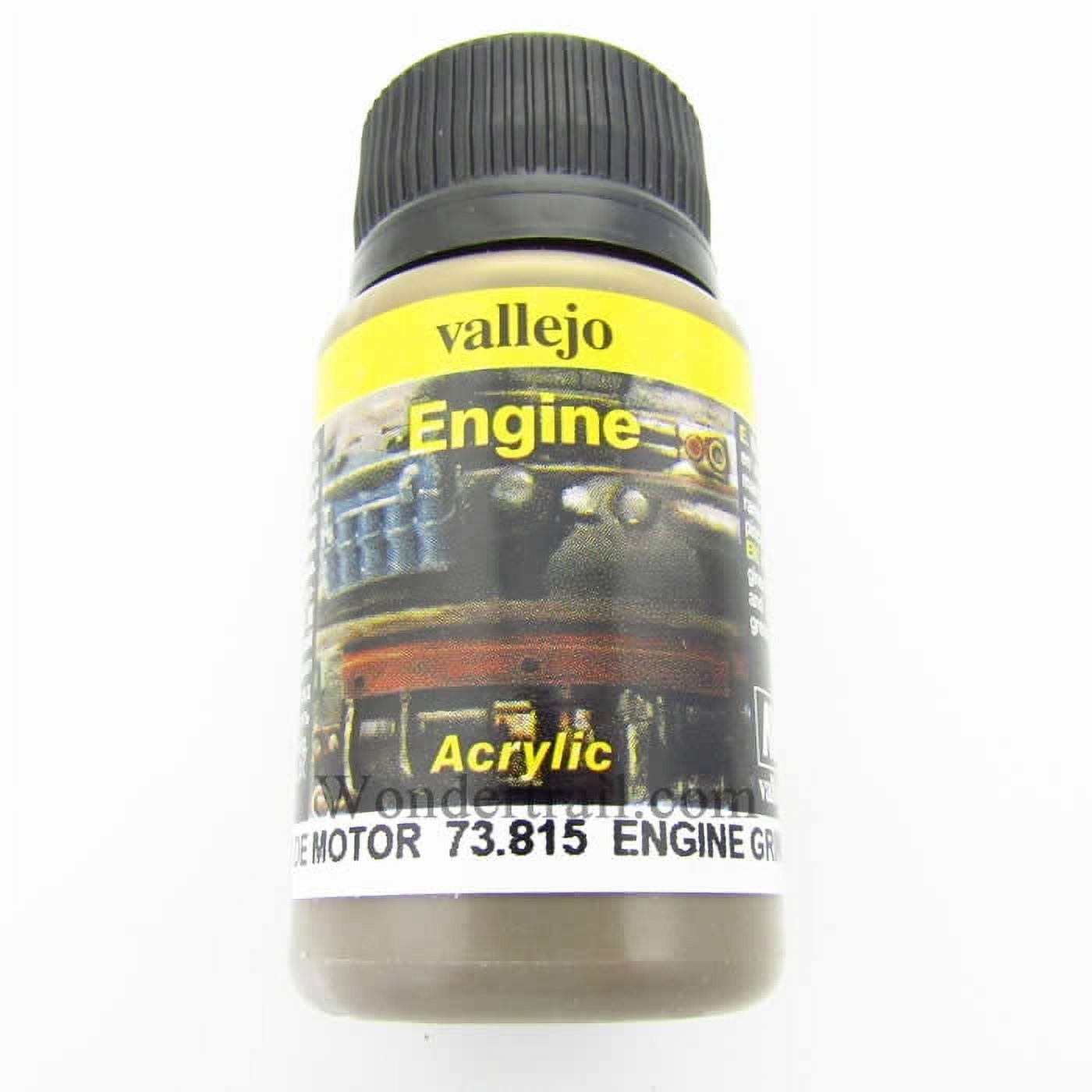 Engine Grime 40ml Bottle Acrylic Weathering Effects Vallejo - Walmart ...