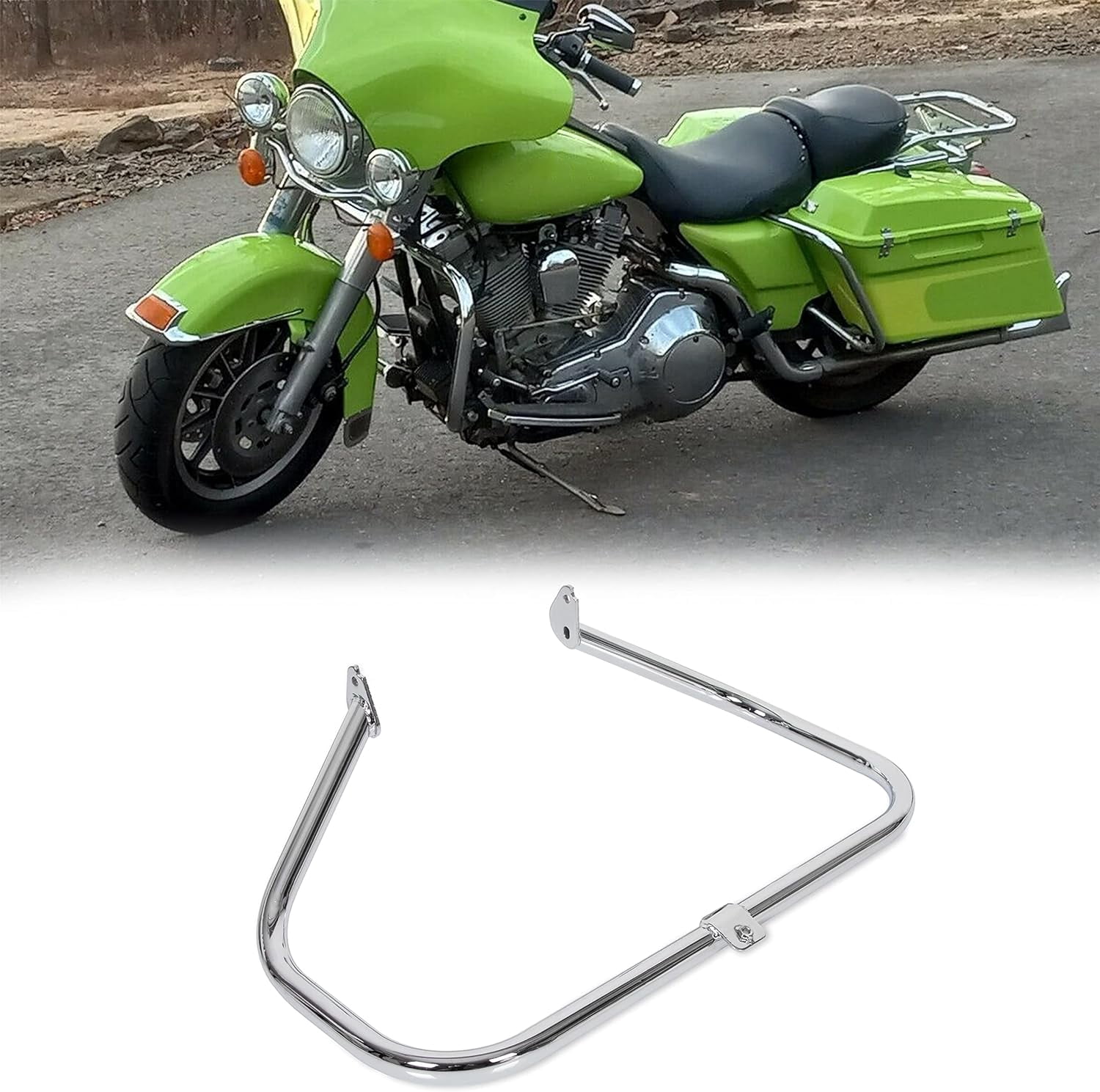 Engine Guard Compatible with 1997-2008 Harley Touring Road King Electra ...