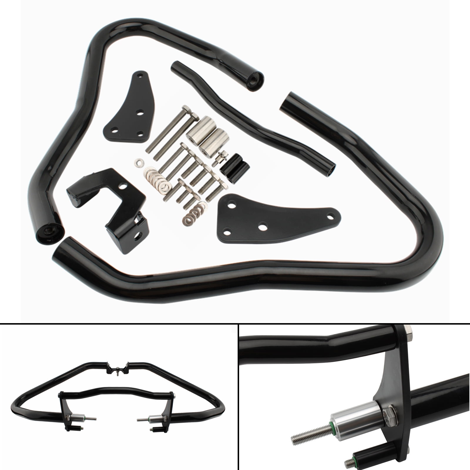 Engine Guard Crash Bar Frame Protect Bumper Black Fit For Bmw R18 ...