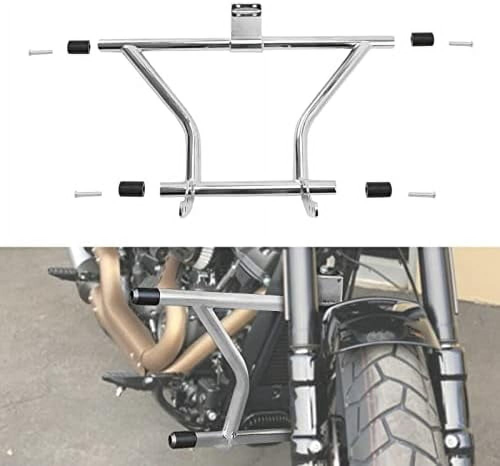 Engine Guard Crash Bar for Harley Forward Control Models Fat Bob Fat ...