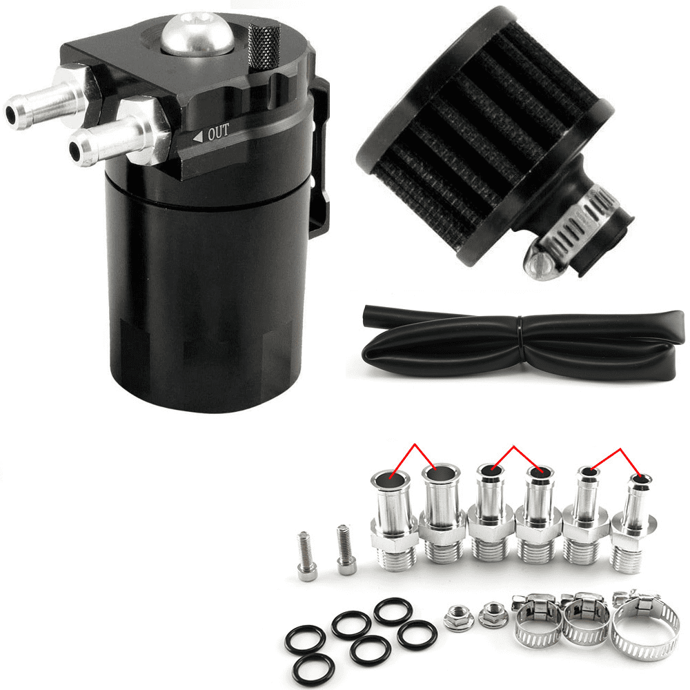 Engine Health Enhancer, Baffled Oil Catch Can: Universal Design for ...