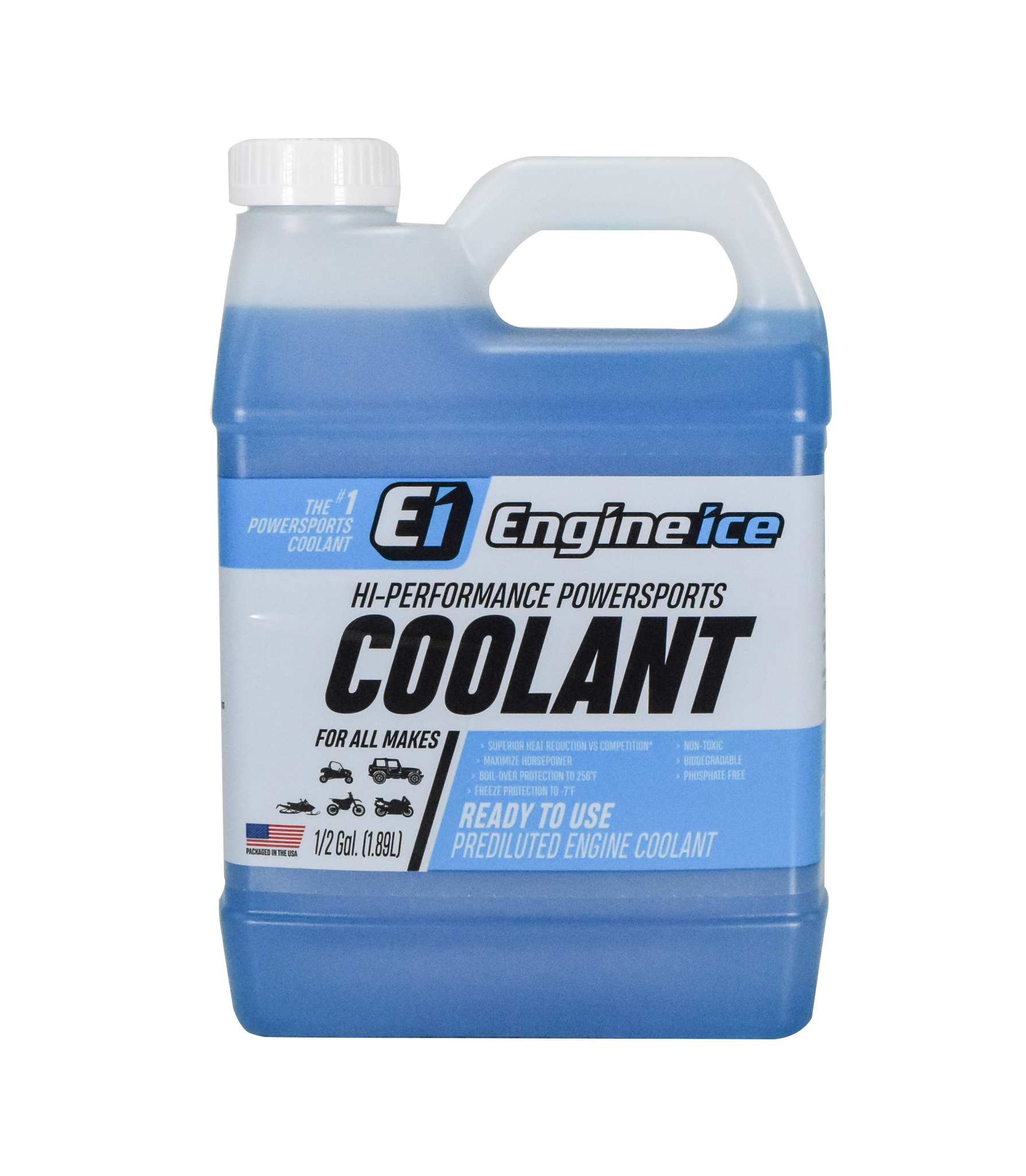 Engine Ice 1/2 Gal Hi-Performance Non-Toxic TYDS008 Coolant 64oz ...