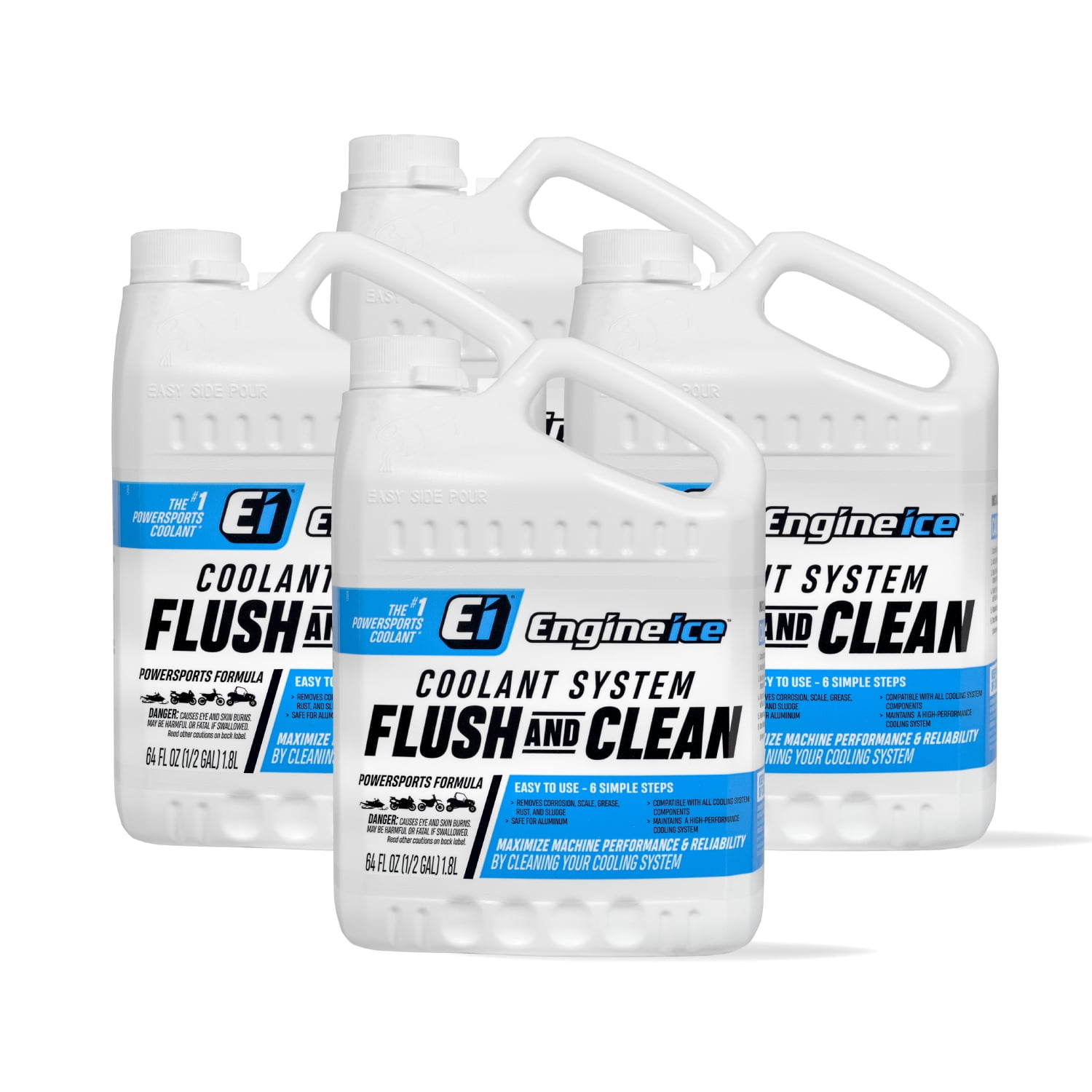 Engine Ice Coolant System Flush and Clean, 4 Pack - Walmart.com