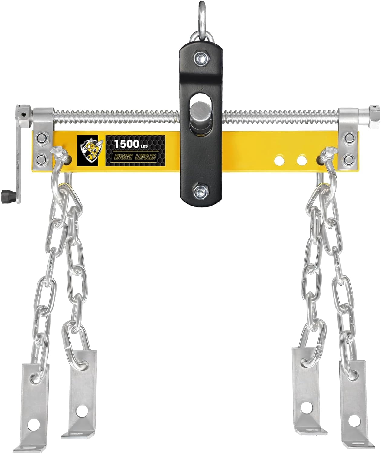 Engine Load Leveler 1500lbs Steel Hoist Shop Crane Accessory with ...