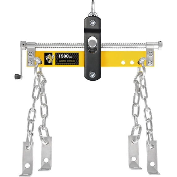 Engine Load Leveler 1500lbs Steel Hoist Shop Crane Accessory with ...
