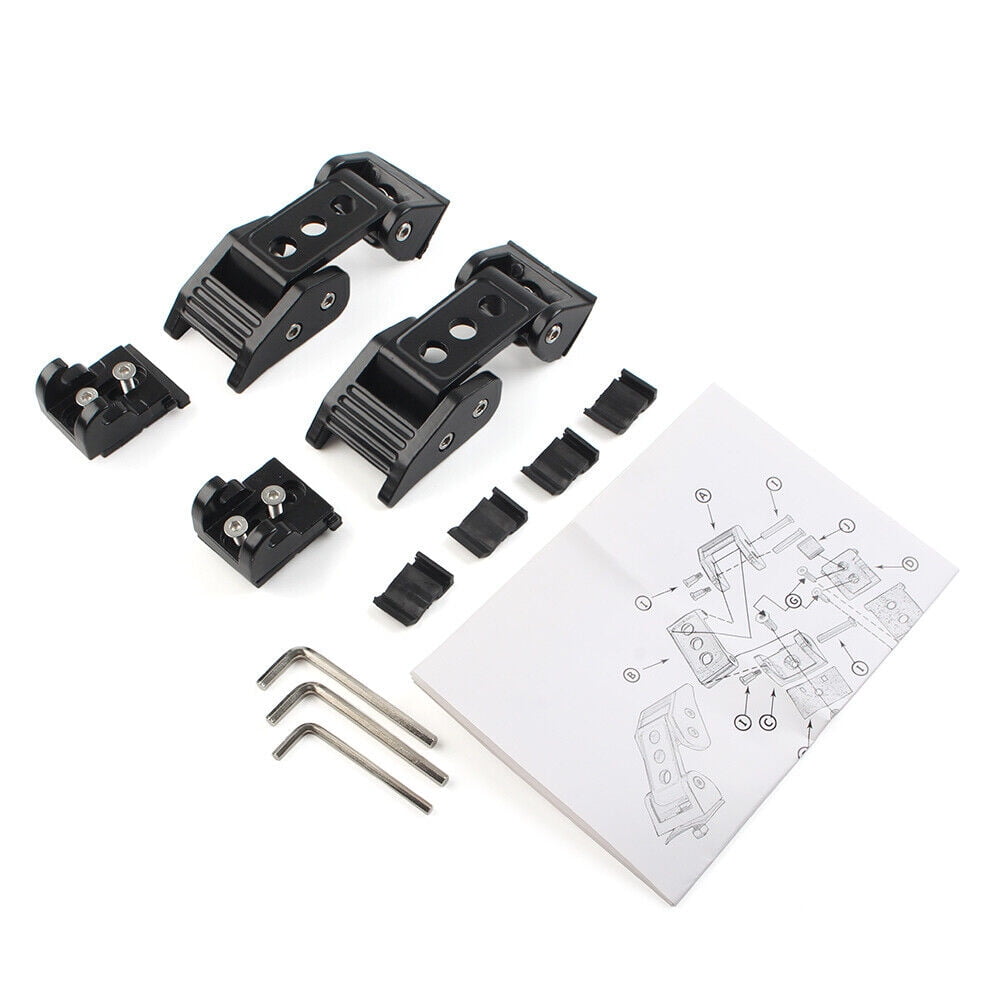 Engine Lock Hood Latches Catch Car Fit for Jeep Wrangler JK 2007-2017 ...