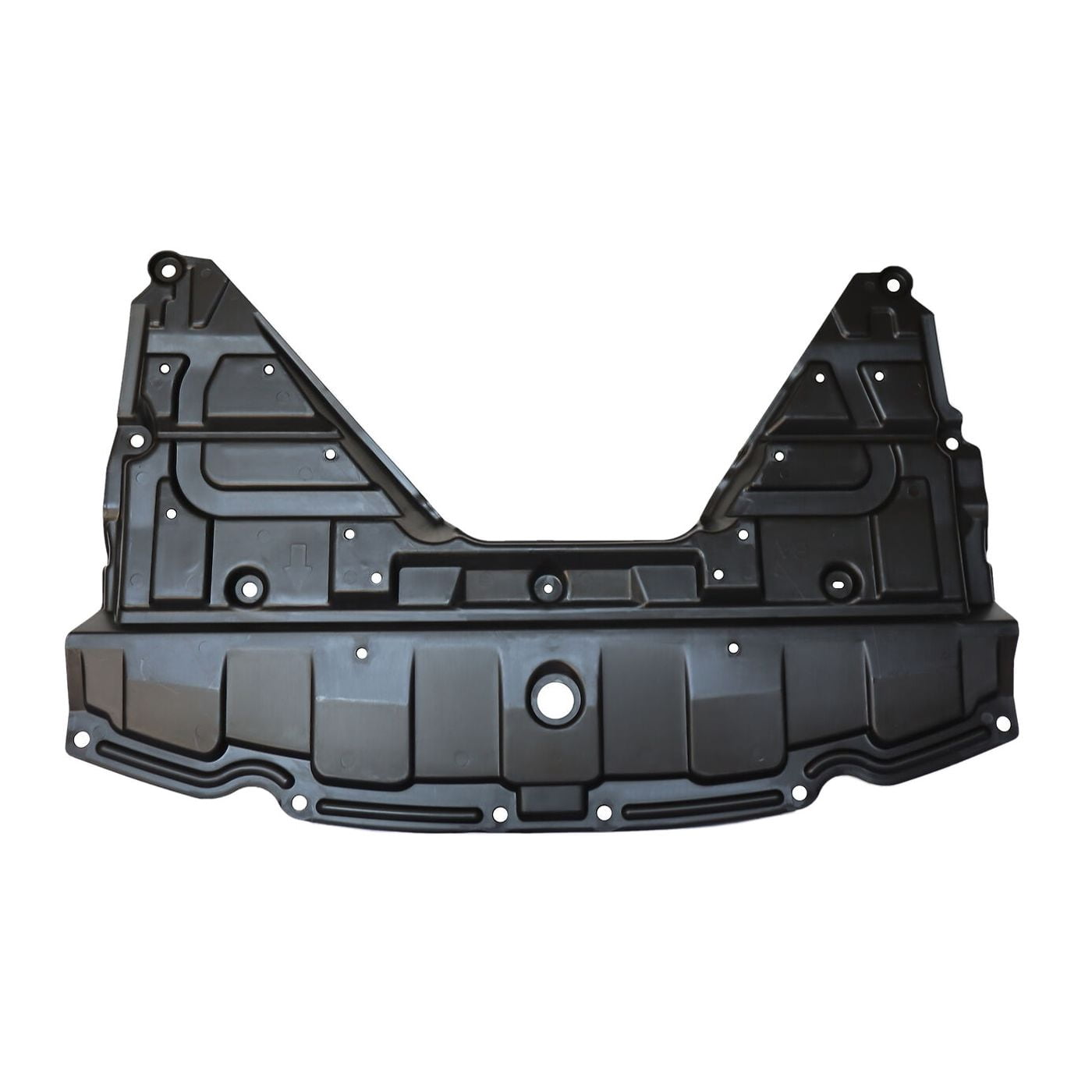 Engine Lower Under Cover Splash Shield - Front Position - Black Plastic ...