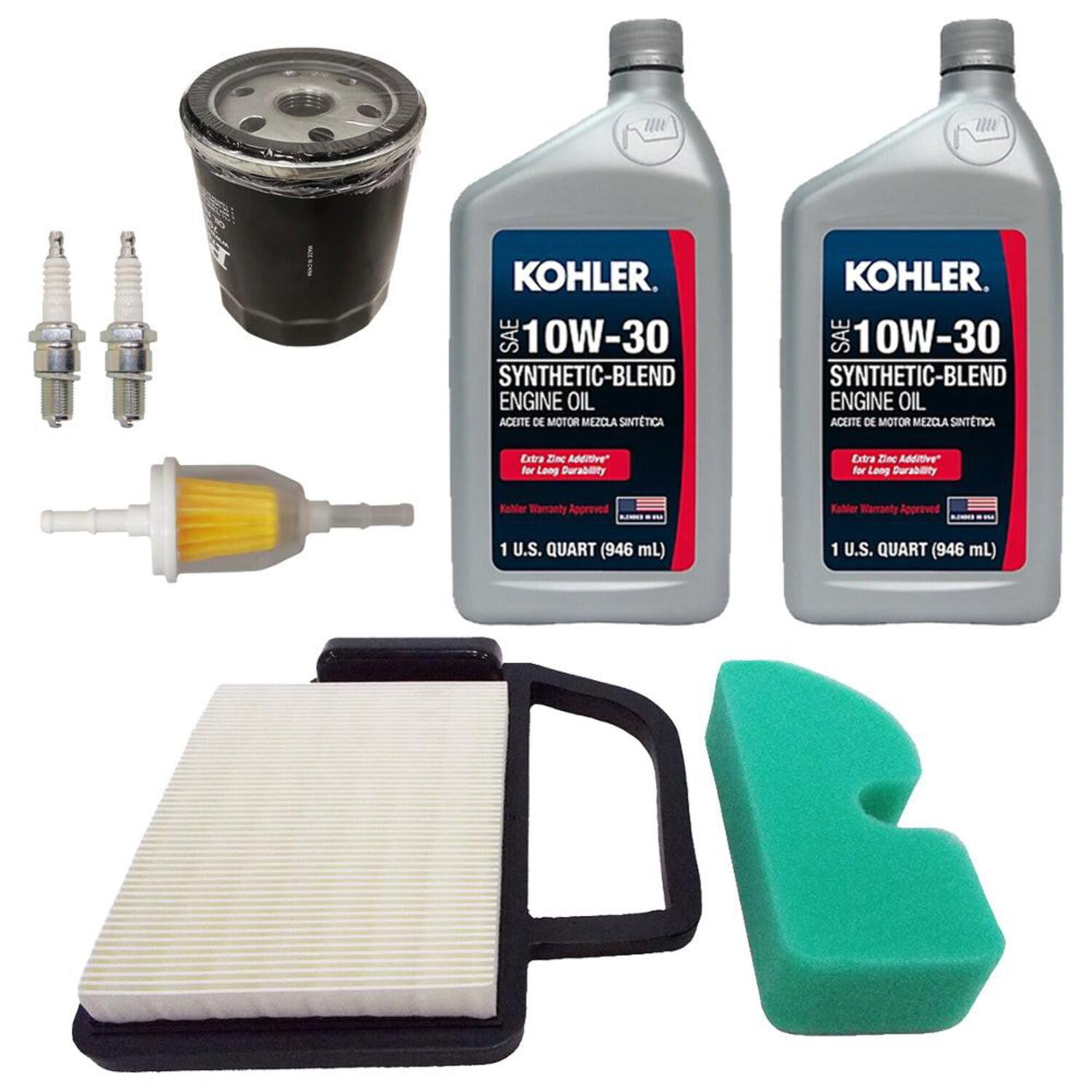 Engine Maintenance Tune Up Kit for Kohler SV470-SV620 20 789 01-S ...