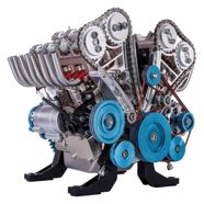 Revell Car Assembly Kit: 1:4 Scale Visible V-8 Engine Model for Adults ...