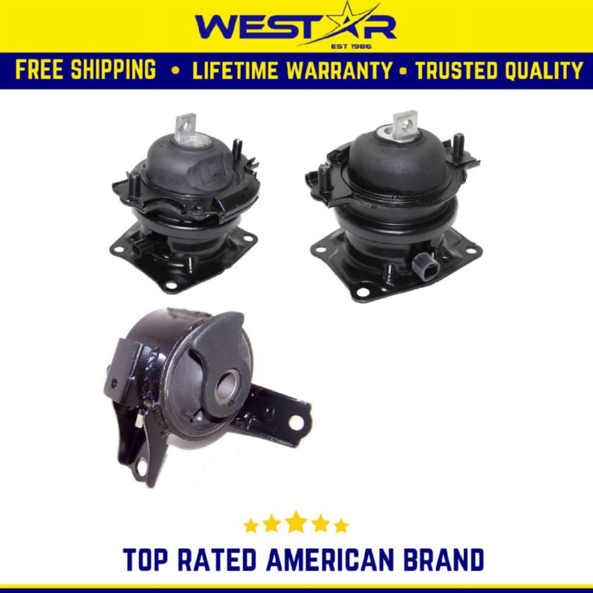 Engine Motor Mount 3PCS Set Compatible for 2005-2006 Honda Odyssey 3.5L ...