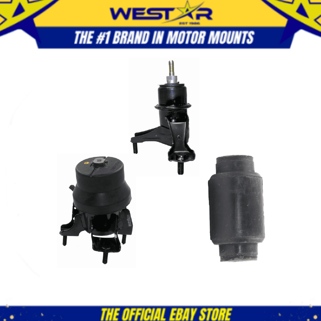Engine Motor Mount 3PCS Set Fit 2011-2020 Toyota Sienna 3.5L AWD ...