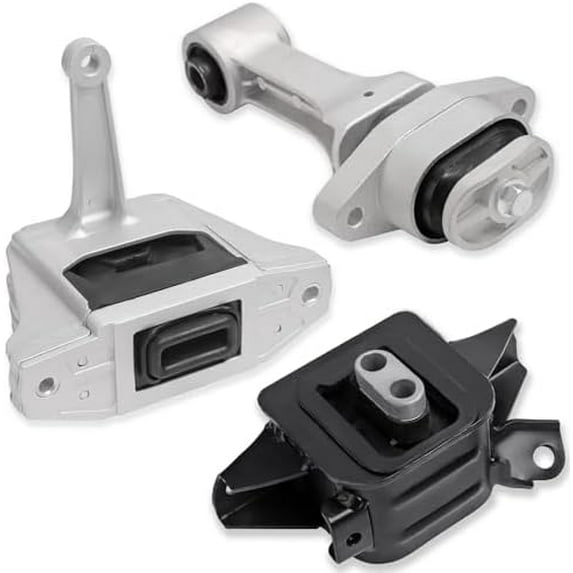 Engine Motor Mount & Transmission Mount Kit Compatible with Hyundai Kia ...