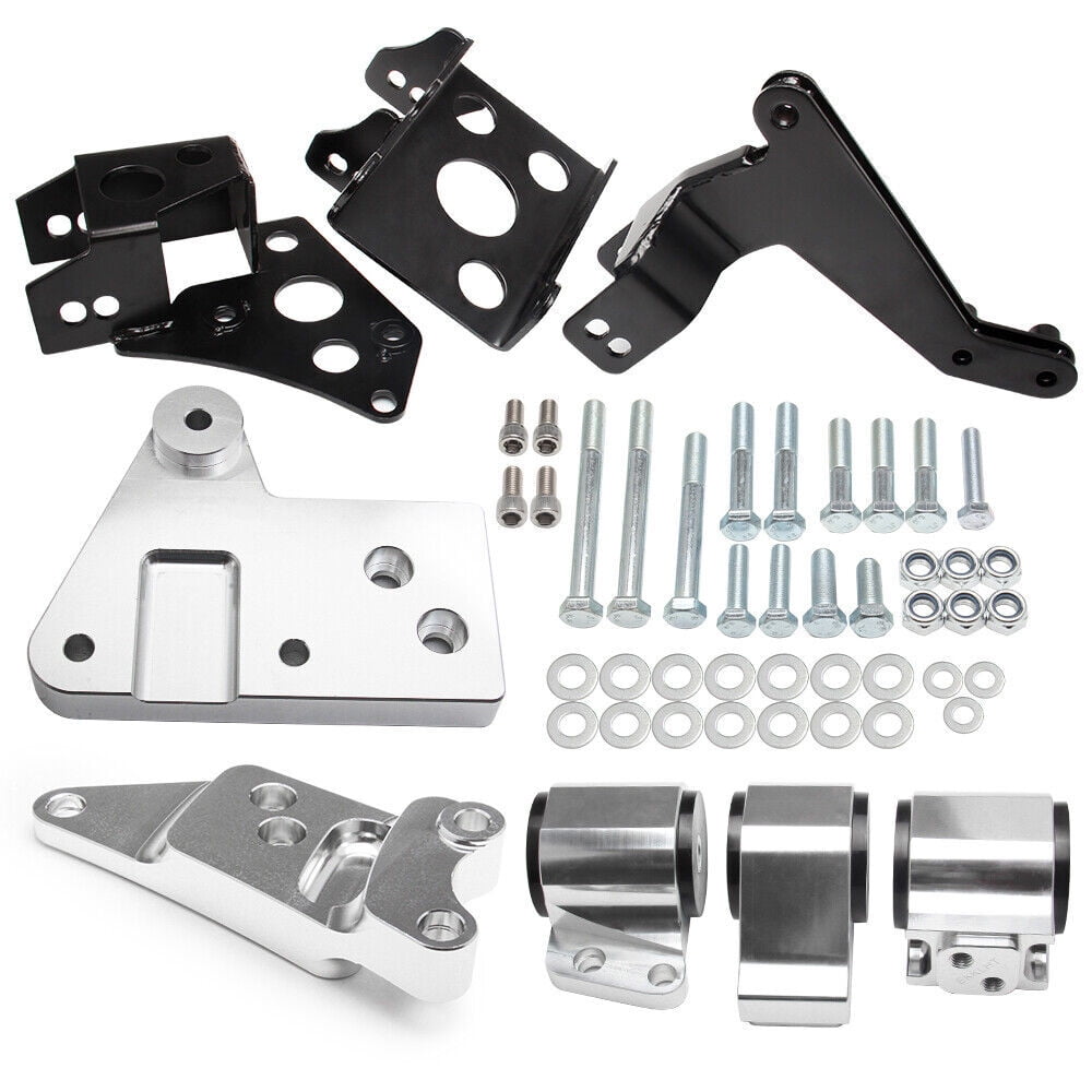 Top10 Racing Engine Mount Bracket Kit, K-Swap EK Chassis, 96-00 Civic ...