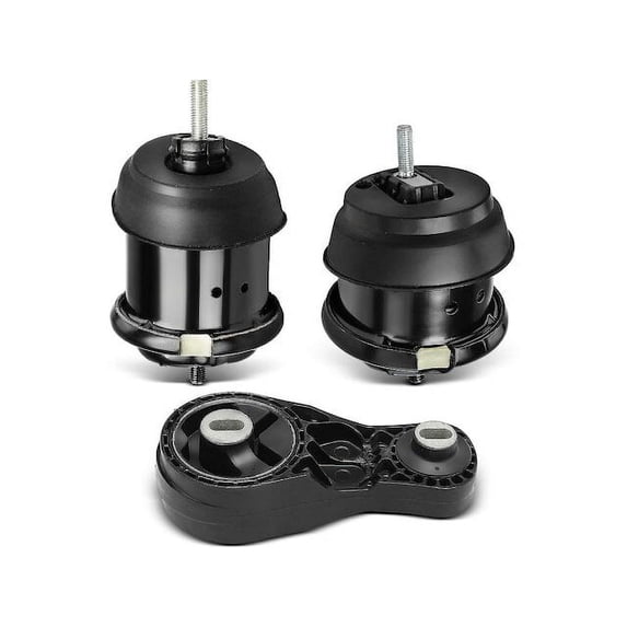Engine Mount Kit 3 - Compatible with 2009 - 2017 GMC Acadia 3.6L V6 ...