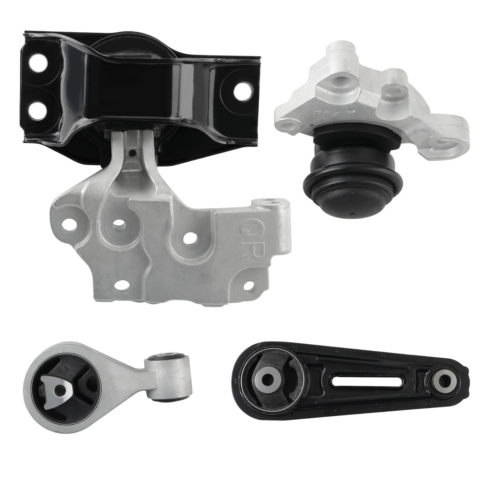 Engine Mount & Trans Mount 4pcs for Nissan Rogue FWD 2.5L 2008-2015 ...