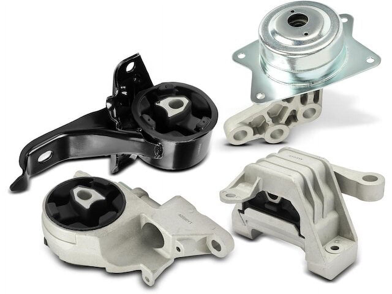 Engine Mount and Transmission Mount Kit 4 - Compatible with 2009 - 2010 ...
