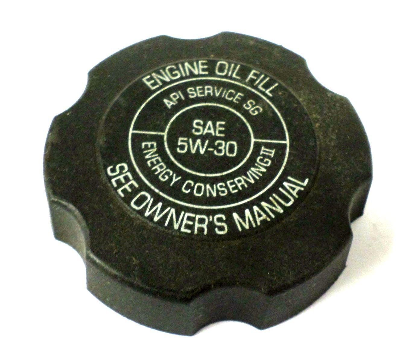 Engine Oil Cap Fill SAE 5W-30 API Service SG Energy Conserving II Lid ...