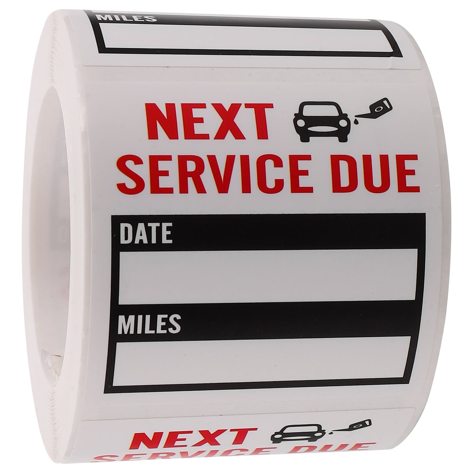 Engine Oil Change Reminder Sticker Waterproof Adhesive Label for Car ...