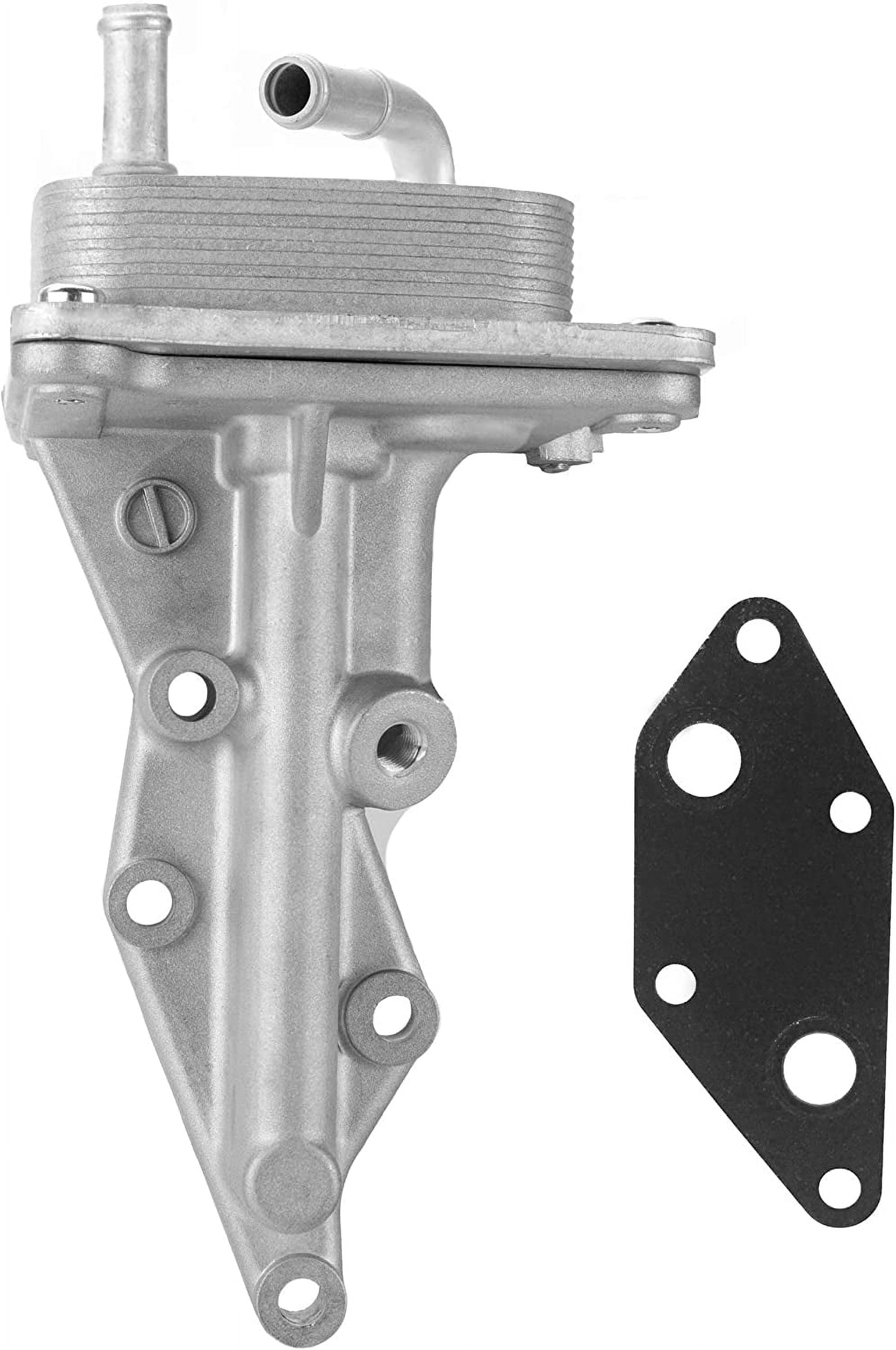 Engine Oil Cooler with Gasket Compatible with Nissan Altima Sentra ...