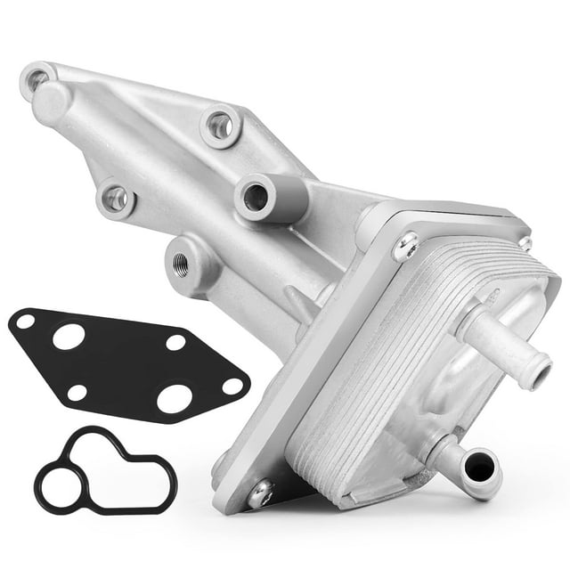 Engine Oil Cooler Housing Assembly Adapter Kit Compatible with 2007 ...