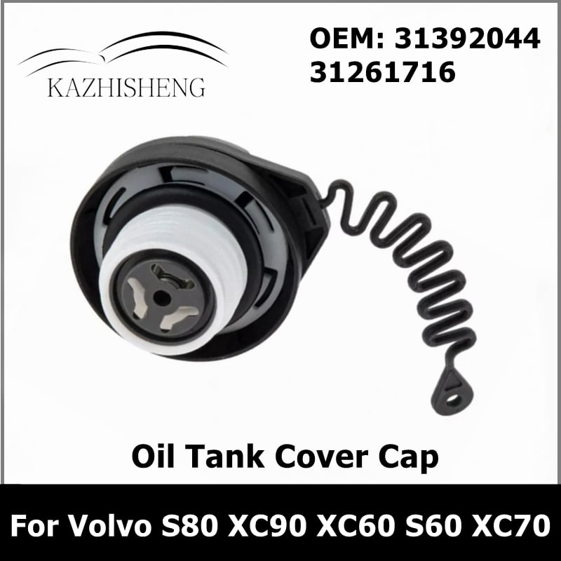 Engine Oil Cover Cap, Precious for Volvo S80, V70, XC90, XC60, S60, V60 ...