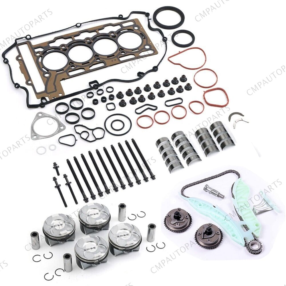 Engine Overhaul Rebuild Kit & Timing Chain Kit VVT Gear For BMW Mini ...